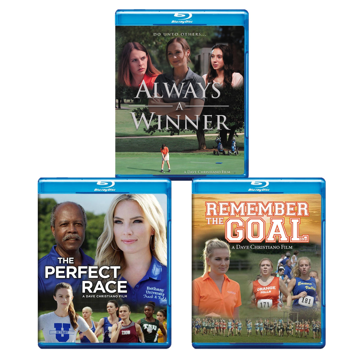 Always A Winner, The Perfect Race, Remember The Goal - Blu-ray 3-Pack ...