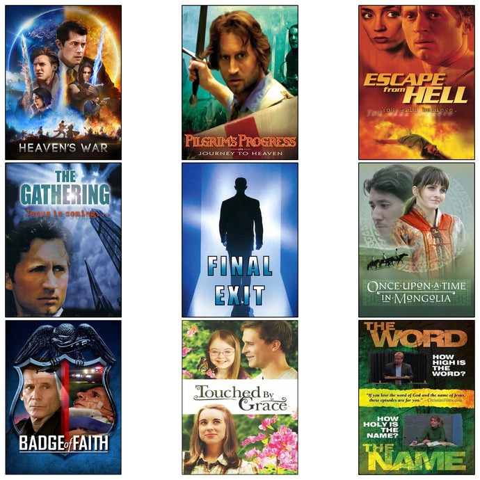 DRC Films / Donald Leow DVD 9-Pack – ReelChristian.com