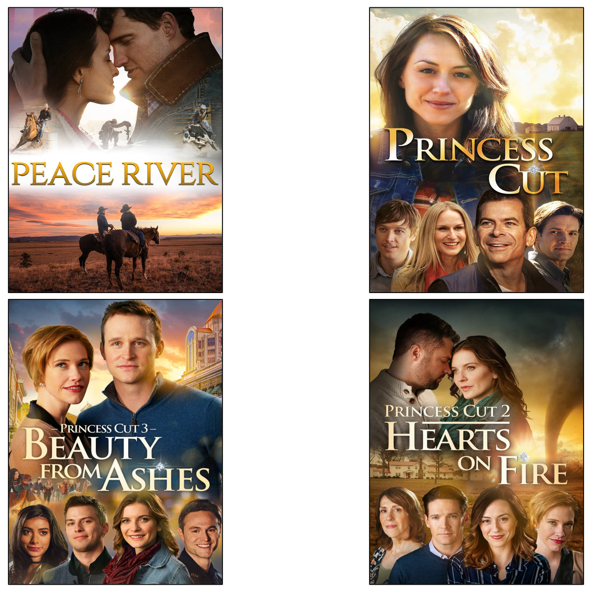 Peace River & the Princess Cut movies - DVD 4 Pack – ReelChristian.com